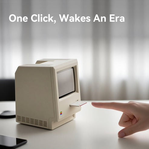 Kokogol Maclock - Retro 1984 Macintosh Pixel Art Alarm Clock – KOKOGOL