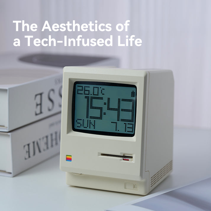 Kokogol Maclock - Retro 1984 Macintosh Pixel Art Alarm Clock – KOKOGOL